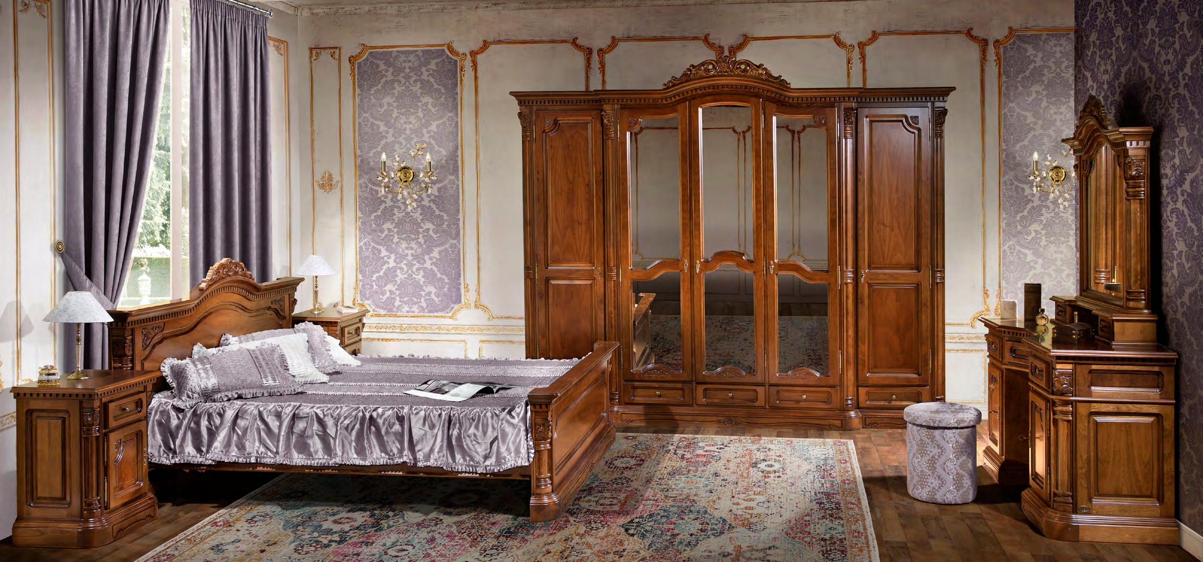 Румынский спальный гарнитур Кристина - купить в Maple Wood